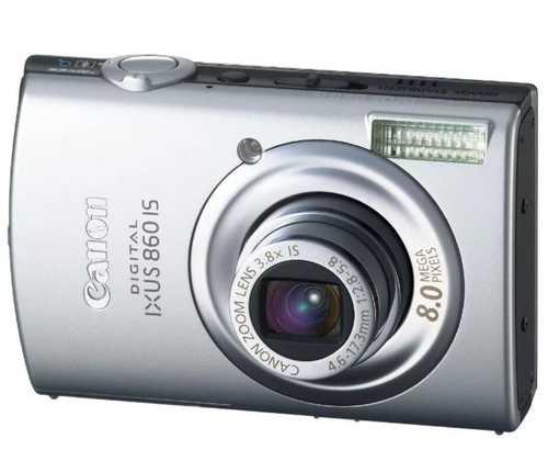 Фотоаппарат Canon Digital ixus 860 IS