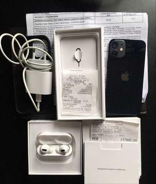 iPhone 12 mini 128 earpods pro Festima.Ru Мониторинг объявлений