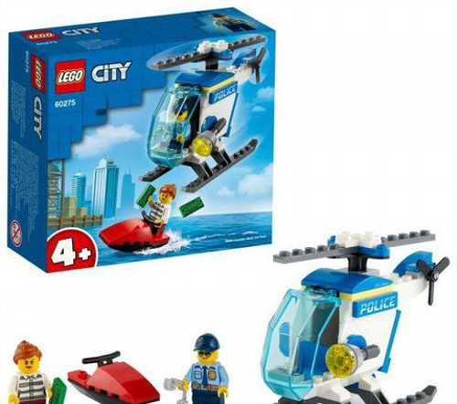 Конструктор lego city Police Полицейский вертолёт 60275-L
