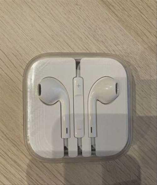 Наушники apple earpods оригинал