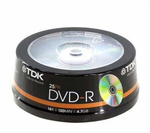 DVD-диск TDK DVD-R 4.7Gb