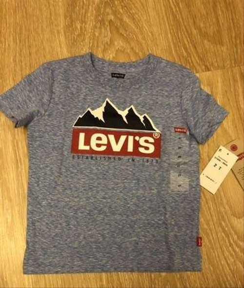 Детская футболка Levis, новая, 2Т
