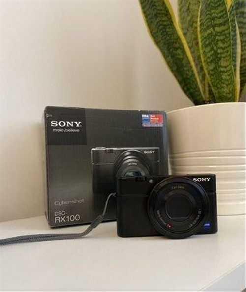 Компактный фотоаппарат sony rx 100