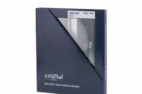 Новая, Crucial Ballistix MAX 4000мгц CL18 8+8Гб 16