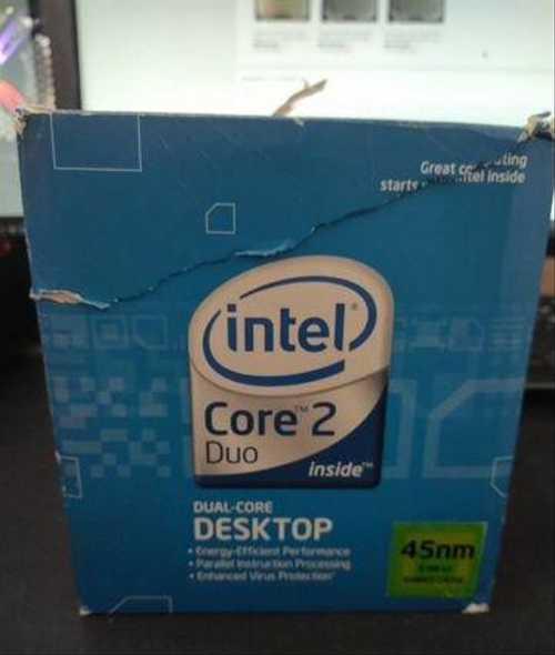 CPU Intel Core 2 DUO E8200 RTL