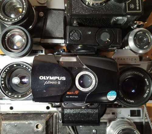 Olympus mju ii - неисправен