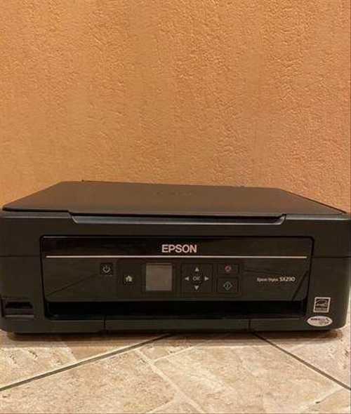 Струйный принтер Epson Stylus SX230
