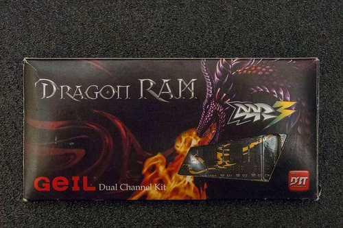 DDR3 2x4gb 1333mhz 2Rx8 CL9-9-9-24 GeIL Dragon