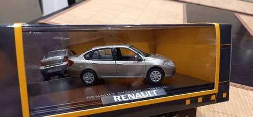Модель Renault Symbol - Thalia, silver. Norev