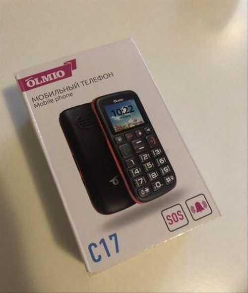 Телефон Olmio C17 новый