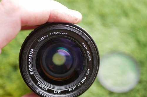 Canon FD sigma master zoom 35-70mm f2,8-4