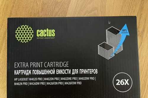 Лазерный картридж Cactus CS-CF226X-MPS (HP 26X) че