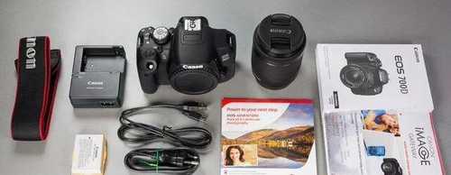 Canon eos 700d, 35-80mm f/4, SD, 3 Акума, Сумка