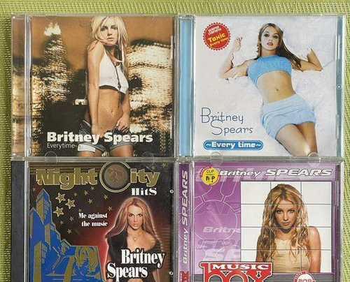 Музыкальные cd диски Britney Spears