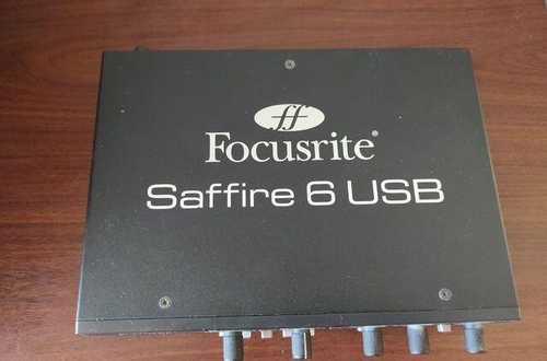 Focusrite Saffire 6 USB(внешняяusb звуковая карта)