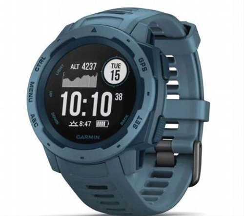 Часы Garmin Instinct Rugged Lakeside Blue