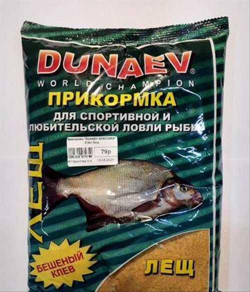 Прикормка Лещ Dunaev