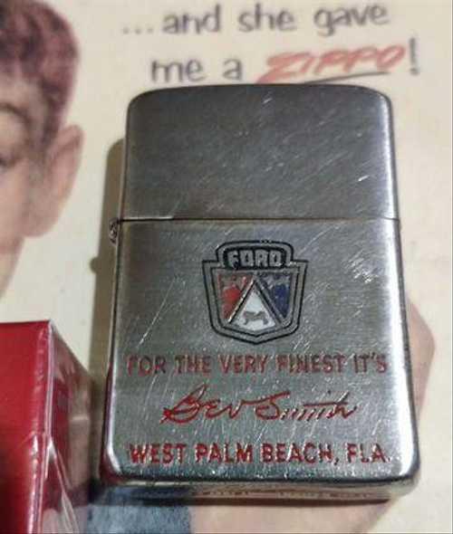 Zippo ford 1958 vintage