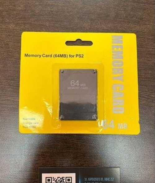 Memory Card (карта памяти) PlayStation 2 64mb PS