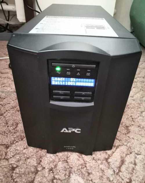Ибп APC Smart-UPS 1000VA LCD (SMT1000I)