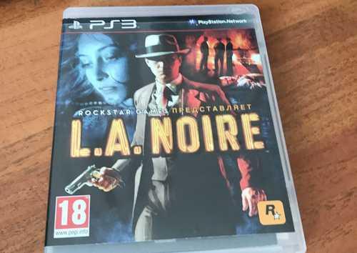 Игра для приставки PS3 L.A.Noire