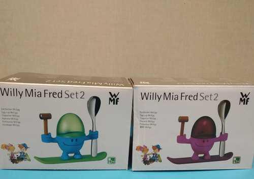 Наборы Willy mia fred set 2 egg cup
