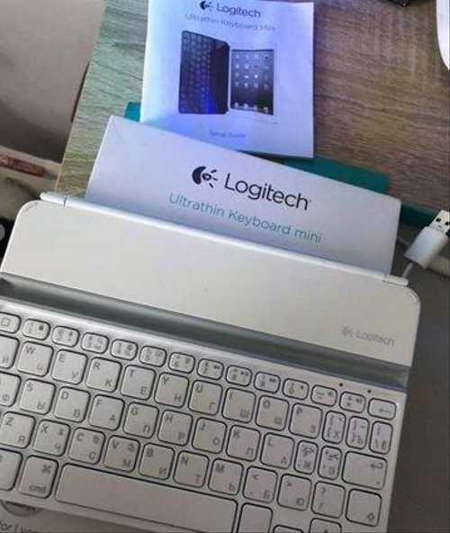 Клавиатура logitech ultrathin keyboard mini