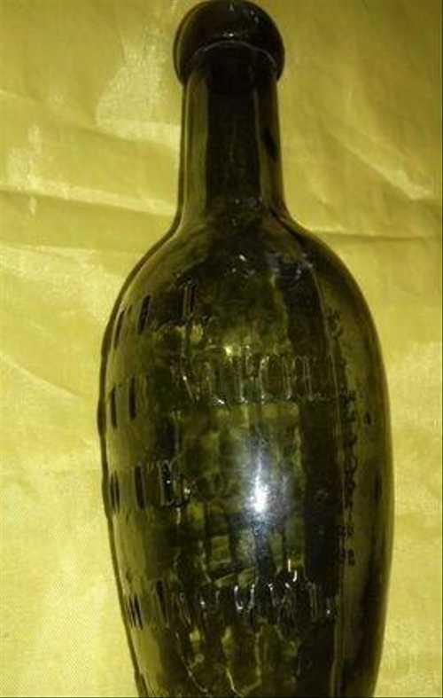 Царское стекло. Царские бутылки стеклянные. Старинная бутылка Богемия. Бутылка Минводы антиквариат.