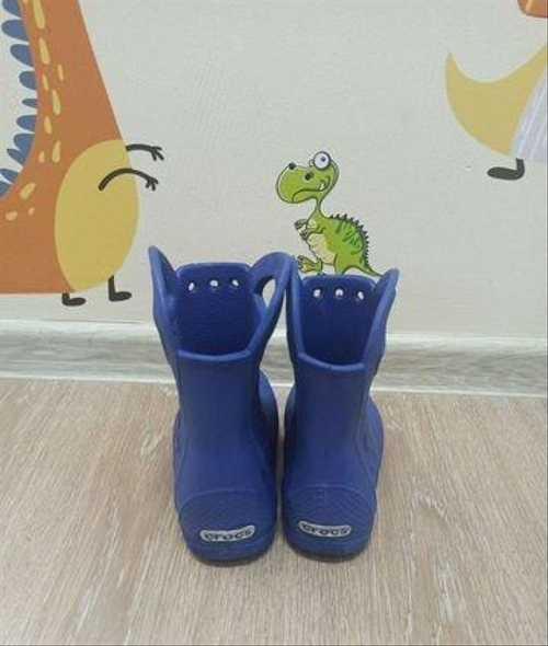 Резиновые сапоги crocs c9