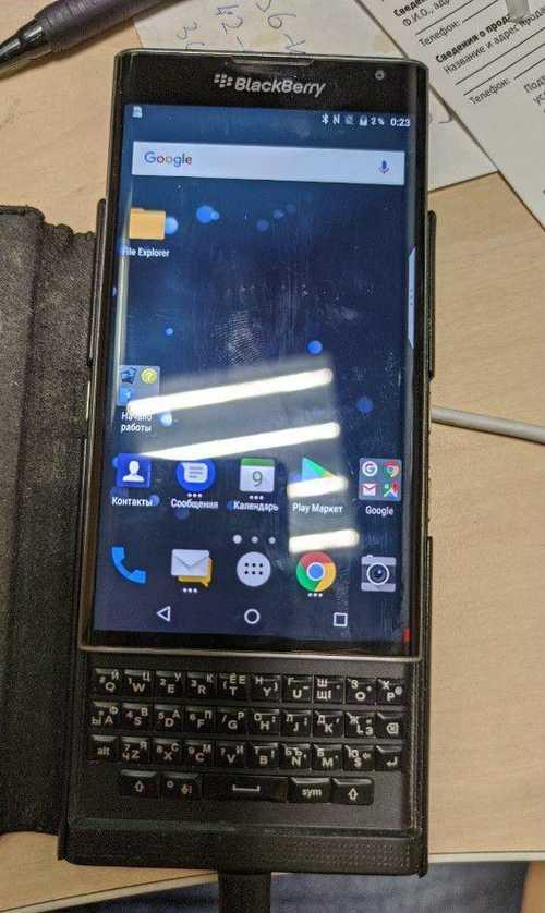 Телефон BlackBerry priv