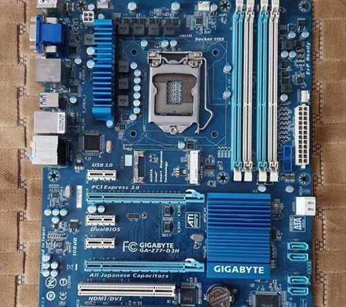 Gigabyte GA-Z77-D3H rev. 1.0 1155 DDR3 DualBios