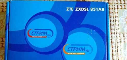 Модем ZTE zxdsl 831 AII
