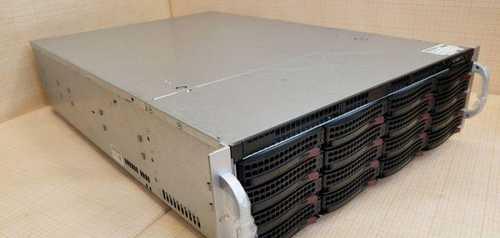 3U/2xE5-2609v2/X9DRD-A/16HDD3.5/SAS9201-16i/2x800W