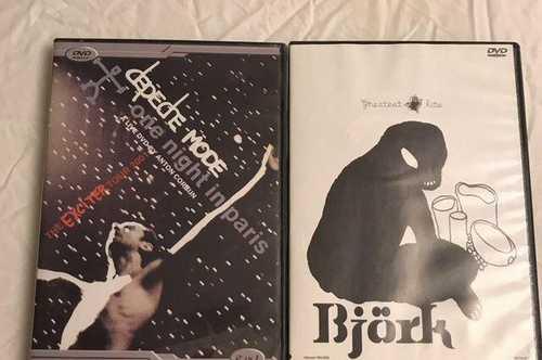 Dvd диски Depeche Mode, Bjork