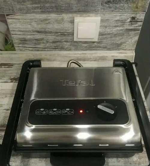 Гриль Tefal inicio 2 GC242D38 серебристый