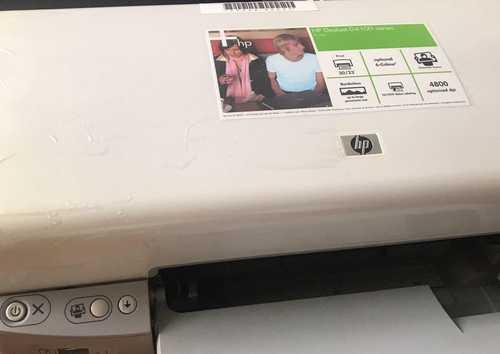 Цветной струйный принтер HP Deskjet D4100 series
