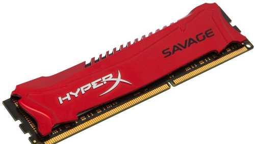 Оперативная память hyperx savage 8 гб 2400 dddr 3
