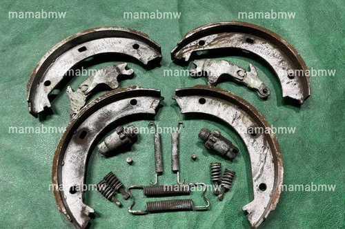 Комплект механизма ручника колодки BMW E38