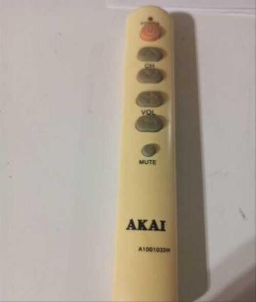 Akai A1001033 пульт оригинальный япония акай