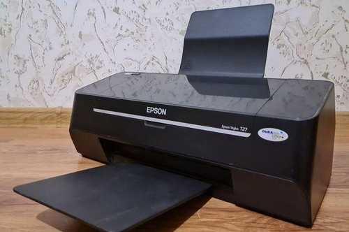 Цветной струйный принтер Epson Stylus T27