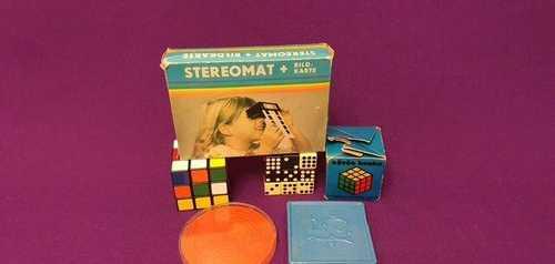 Кубик Рубика, пятнашки, лабиринт, Stereоmat гдр