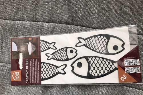 Наклейки «рыбки» на фаянс, керамику