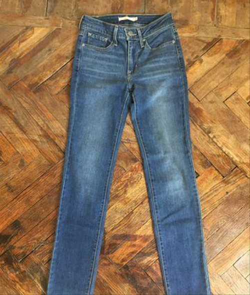 Джинсы женские Levi's 712 slim, размер 24/32