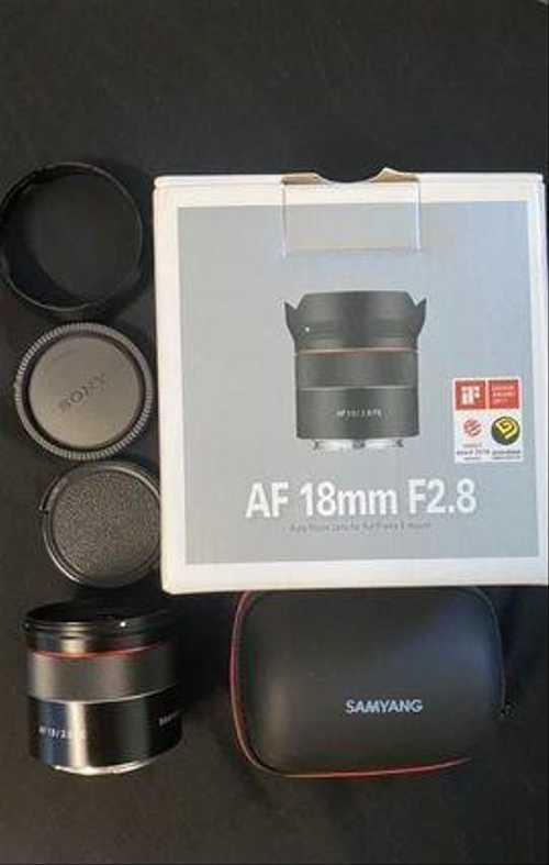 Samyang 18mm AF Sony FE full frame