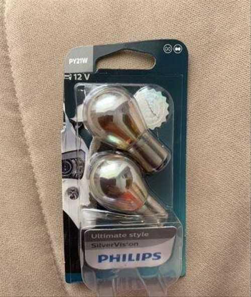 Лампы Philips SilverVision 2 шт