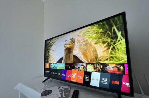 Новый свежий Smart TV, LG 109 см с Wi-Fi, 2021год