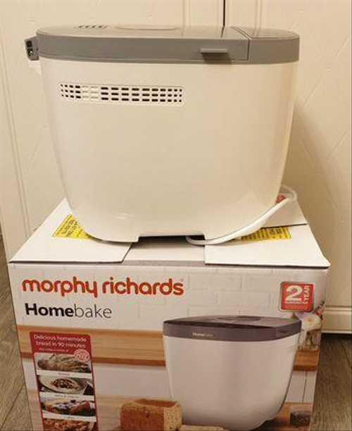 Новая Хлебопечка Morphy Richards 502001