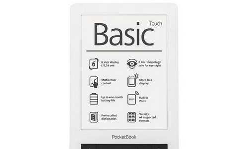 Дисплей PocketBook 624 Basic Touch