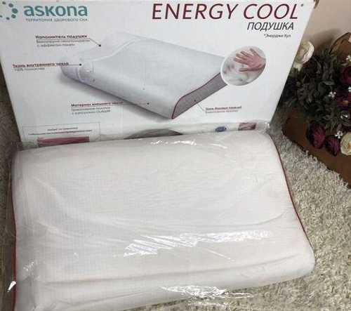 Анатомическая подушка energy cool askona