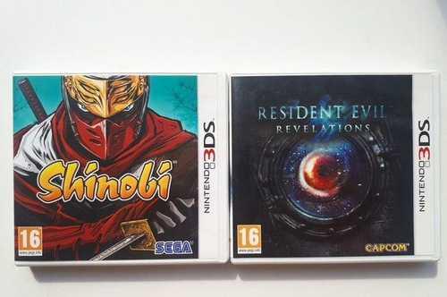Shinobi и Resident Evil для Nintendo 3DS